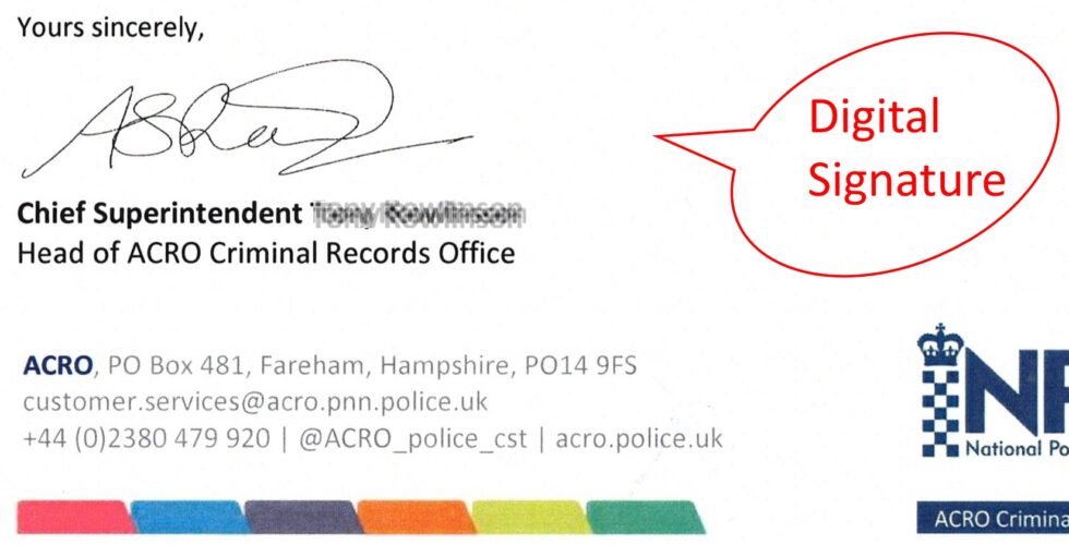 ACRO APOSTILLE - Legalisation from £79 - Free Advise